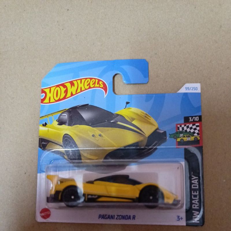 HOT WHEELS - PAGANI ZONDA R (YELLOW) | Shopee Malaysia