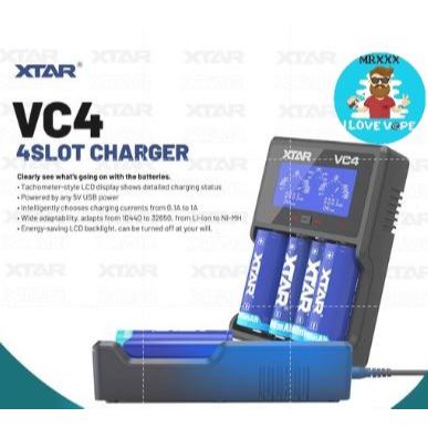 Original Xtar VC4 4 Slot Charger . Ready Stock !! Ready Stock ...