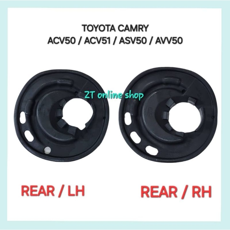 REAR COIL SPRING RUBBER. LOWER / TOYOTA CAMRY ACV50 ACV51 ASV50 AVV50 ...