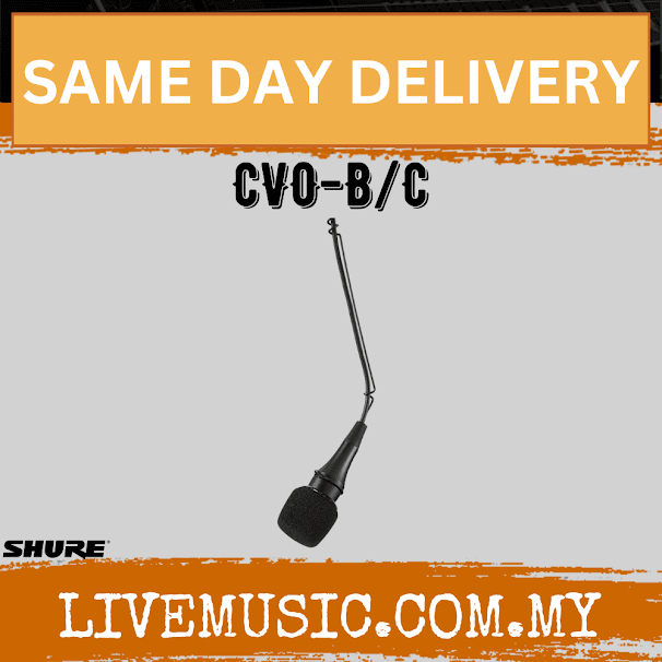 Shure CVO-B/C Centraverse Overhead Cardioid Condenser Microphone ...