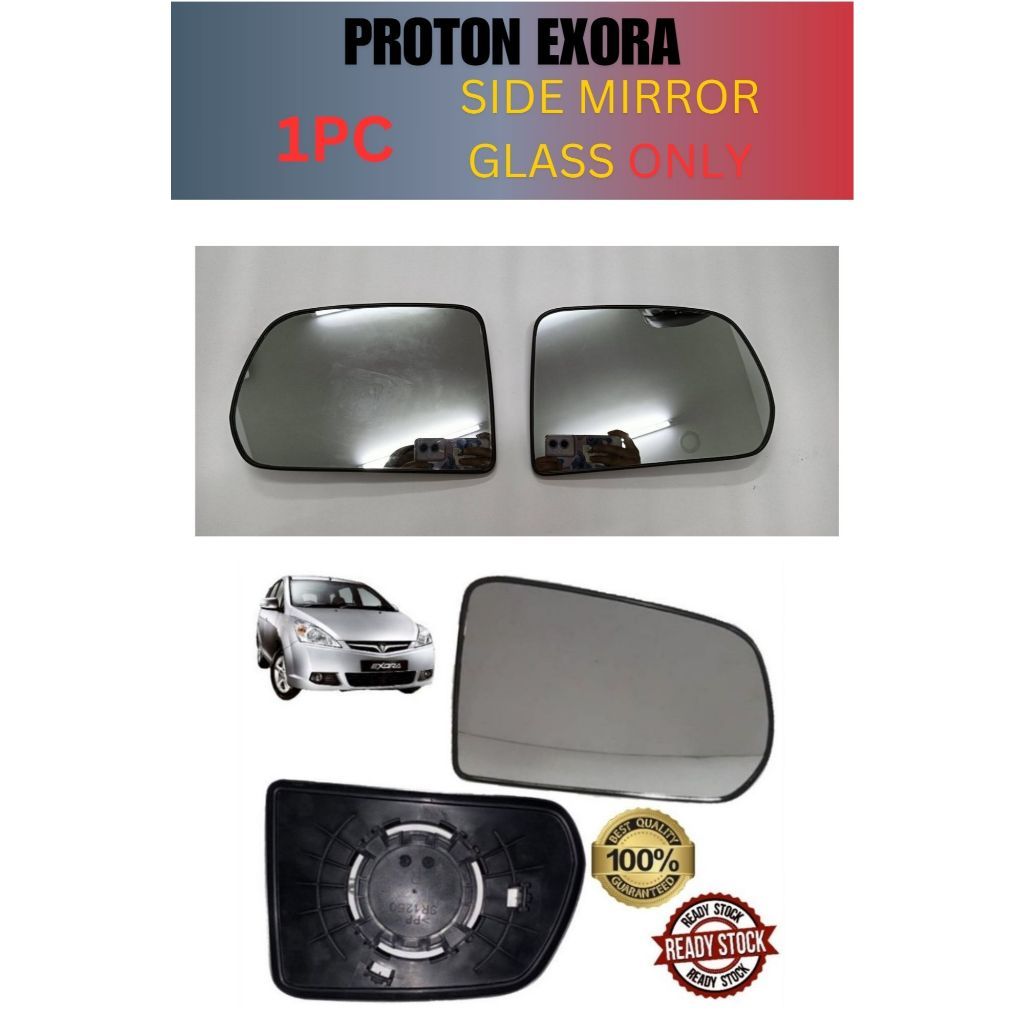 SIDE MIRROR GLASS PROTON GEN 2/PERSONA OLD & PROTON EXORA CERMIN LH/RH ...