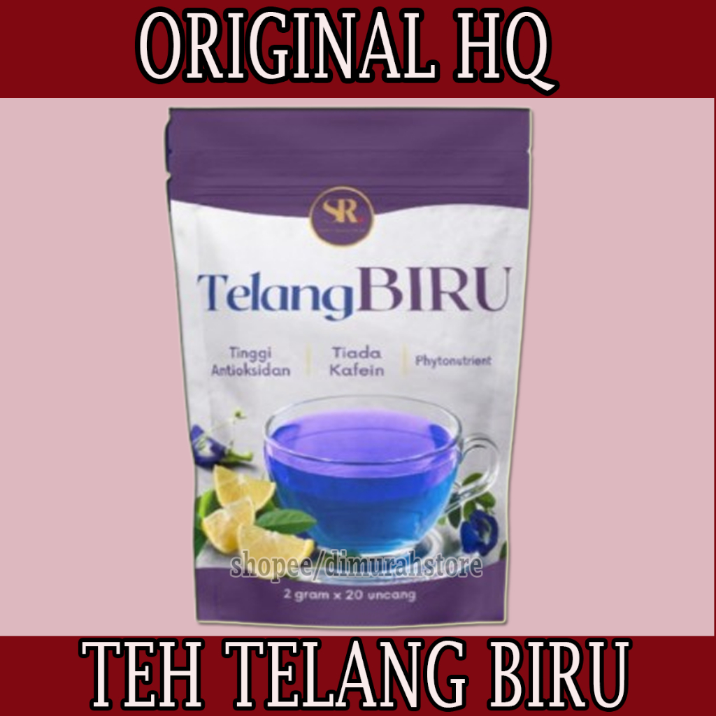 [ 100% ORIGINAL ] Teh Bunga Telang Safa Teh Bunga Telang Biru | Shopee ...