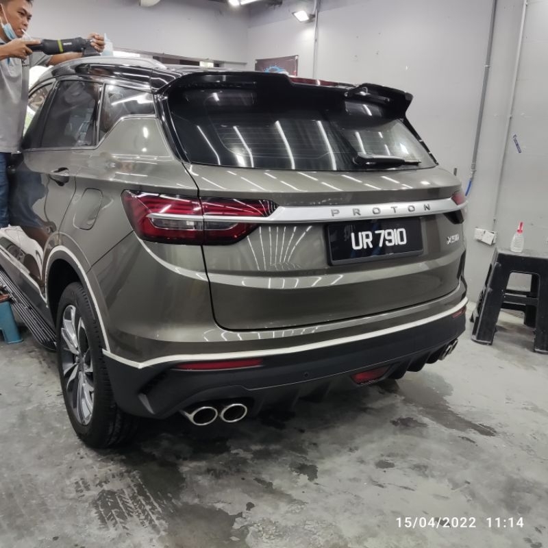 Spoiler proton x50 original hitam | Shopee Malaysia