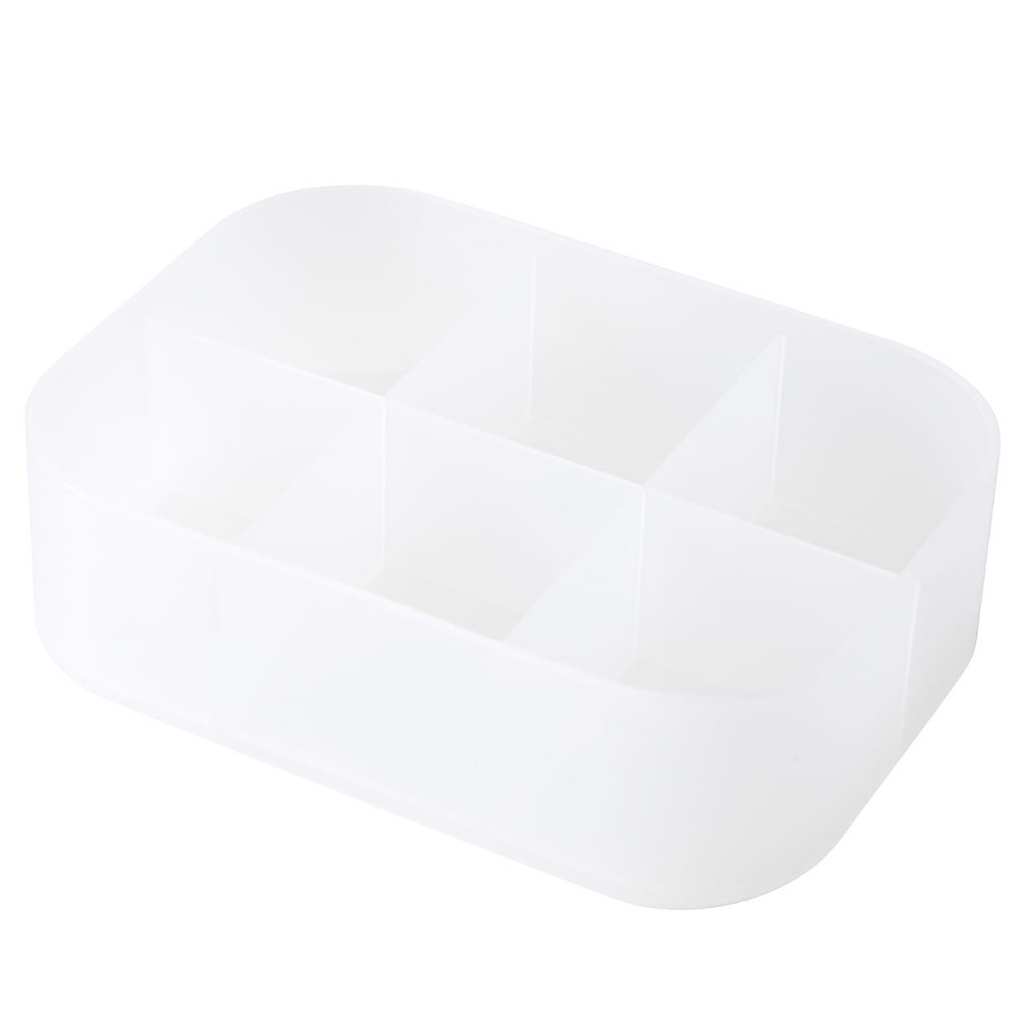 MUJI Polypropylene Makeup Box 1/4 Horizontal Half Size With Divider ...