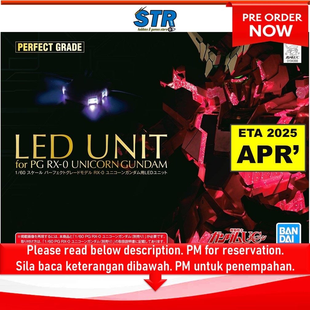 BANDAI LED Unit for PG Unicorn Gundam/PG Banshee Norn | Shopee Malaysia