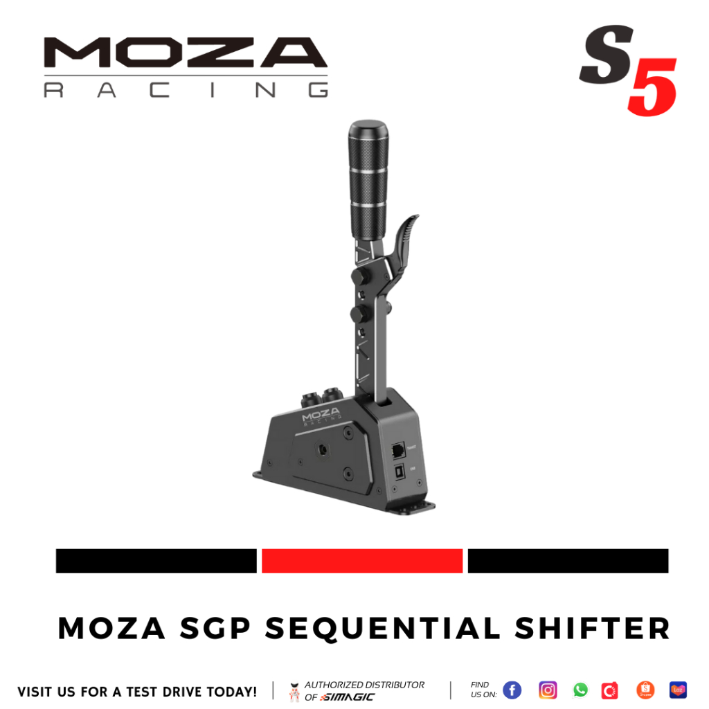 MOZA SGP Sequential Shifter / SGP Shifter / SGP / Simracing / sim ...