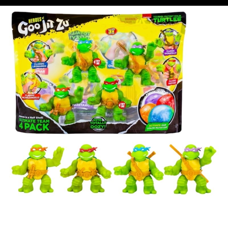 TMNT Heroes of Goo Jit Zu Teenage Mutant Ninja Turtles Leonardo ...