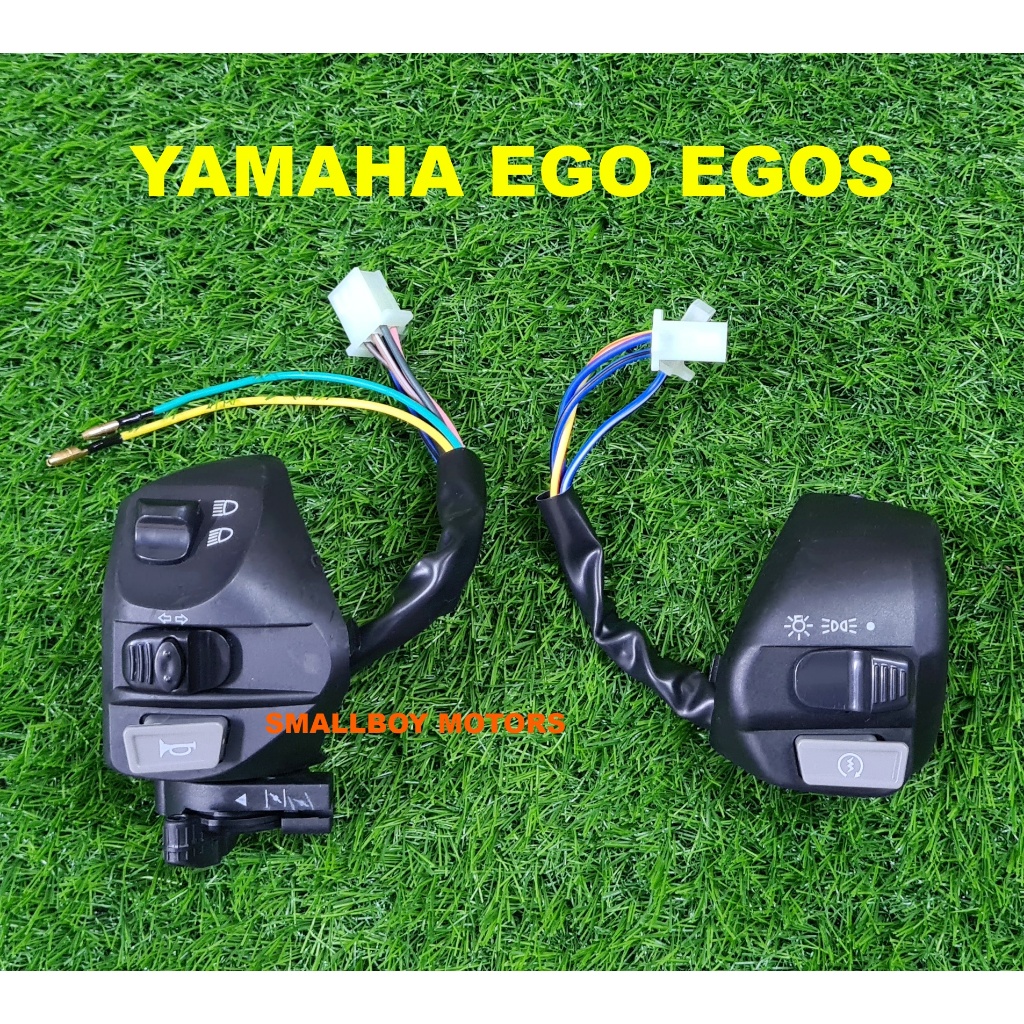 YAMAHA EGO EGOS LEFT RIGHT HANDLE SWITCH KIRI KANAN LH RH ON OFF FULL ...