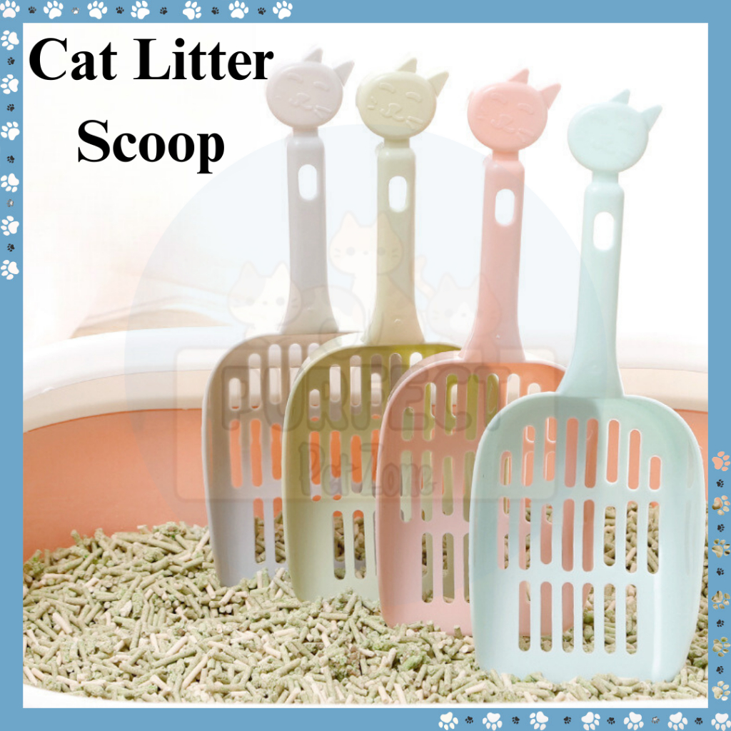 Car Litter Scoop Cat Toilet Cleaner Cat Poop Shovel Kucing Scoop Bekas ...