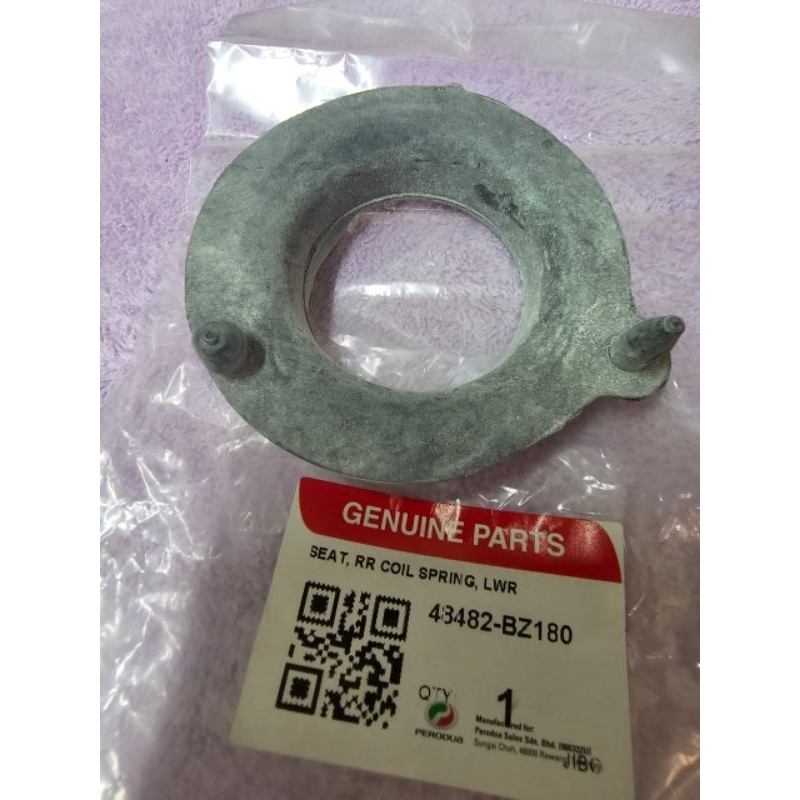 PERODUA ORIGINAL REAR COIL SPRING LOWER RUBBER AXIA NEW 48482-BZ180 ...