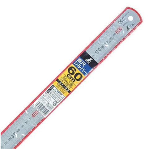 Shinwa 13021 600mm / Shinwa 13048 1000mm Stainless Steel Ruler | Shopee ...