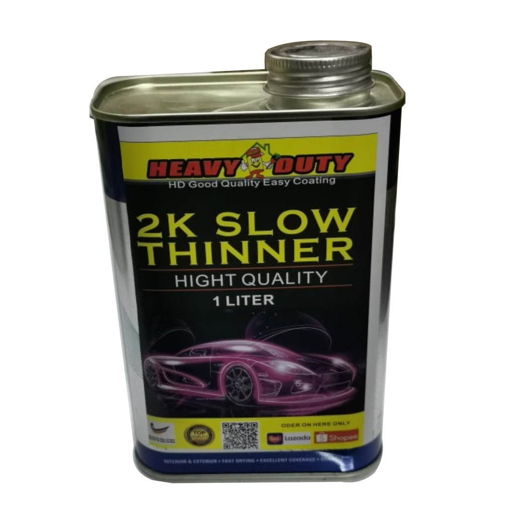 HEAVY DUTY ( 1L ) 2K THINNER car paint slow thinner 2k | Shopee Malaysia