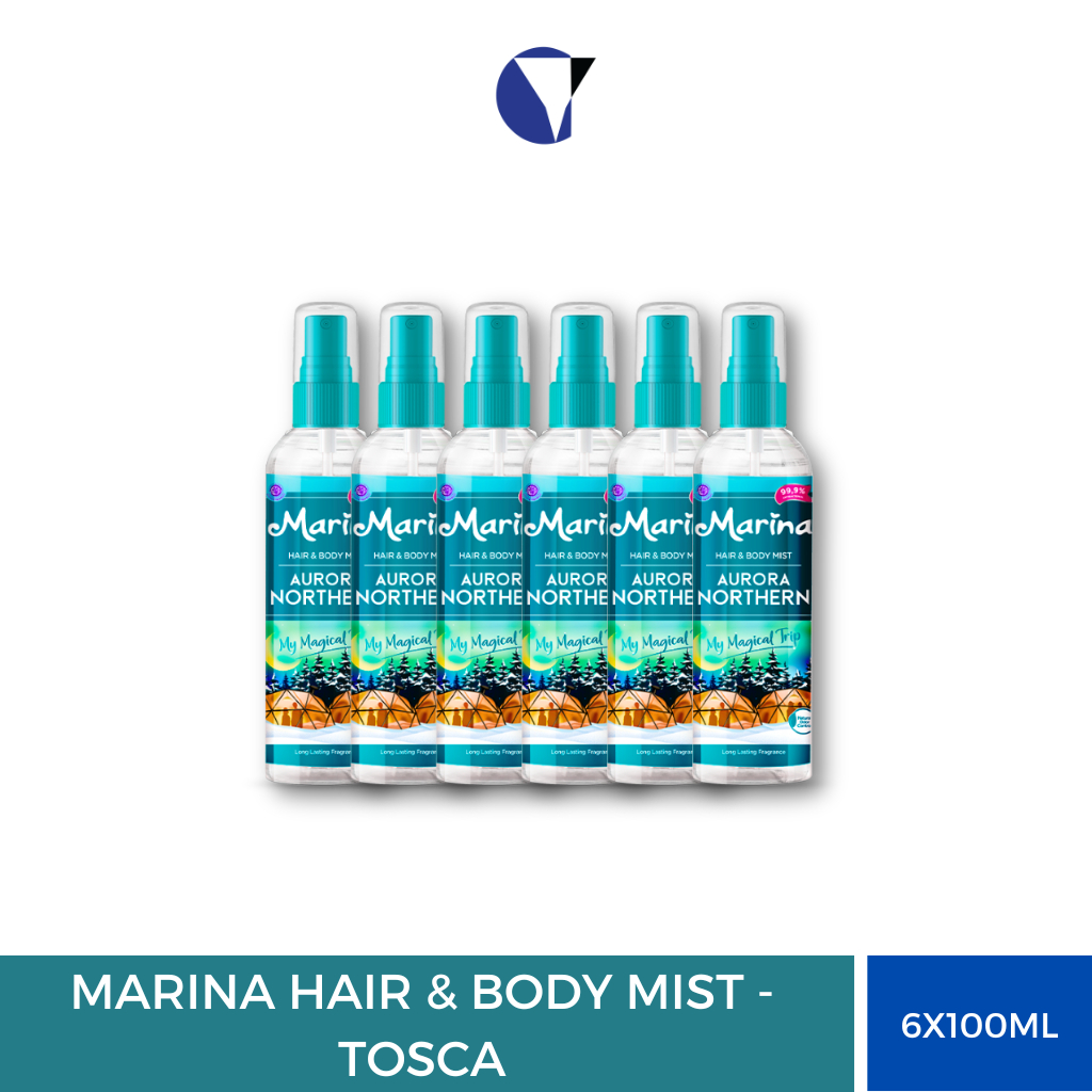MARINA BODY MIST (6X100ML) | Shopee Malaysia