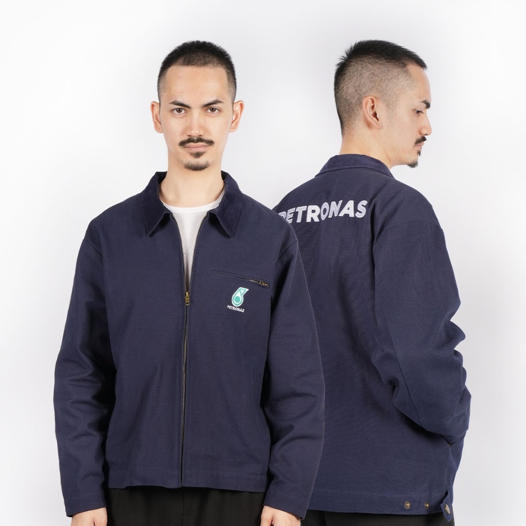 PETRONAS Utility Jacket - Navy Blue | Shopee Malaysia