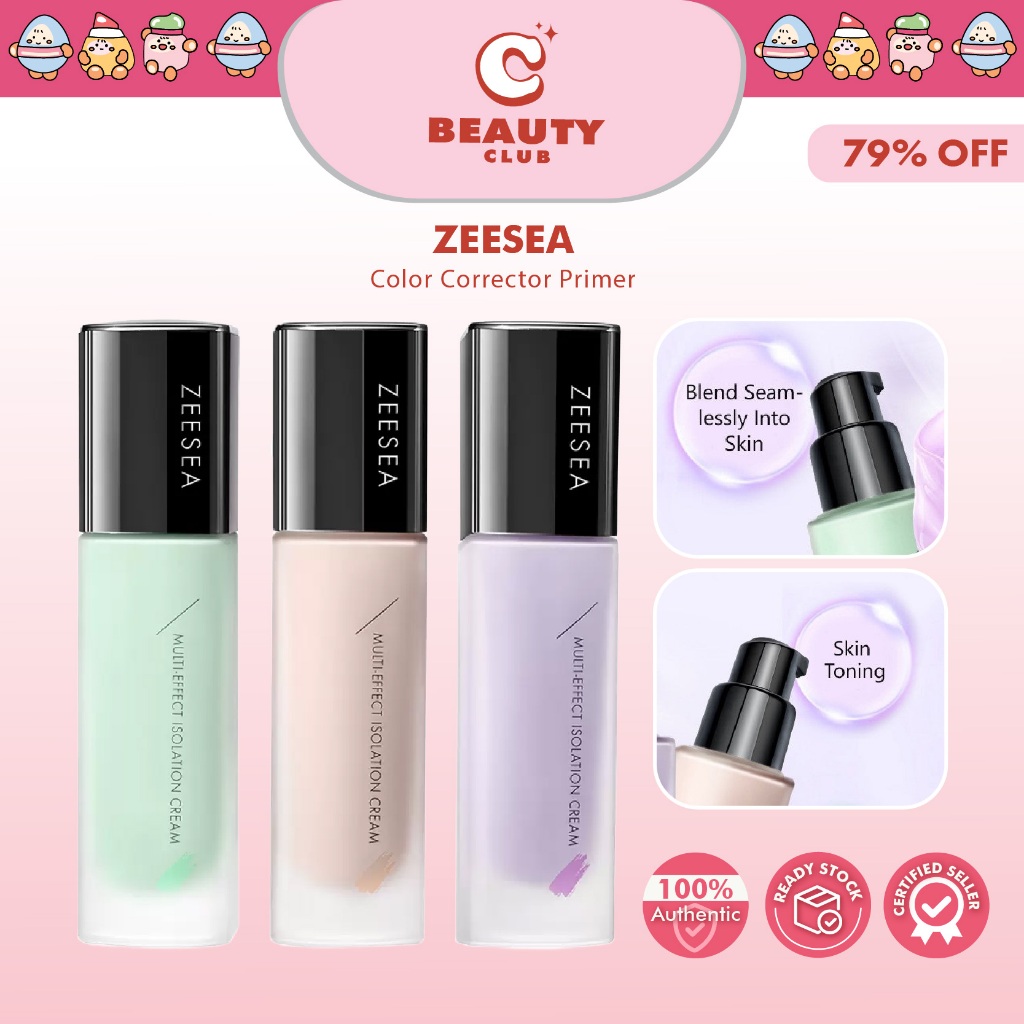 ZEESEA Color Corrector Primer Zeesea 滋色多效修颜隔离霜 (30g) | Shopee Malaysia