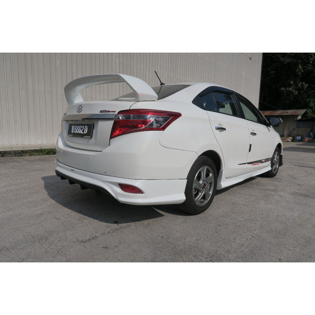 **TOYOTA VIOS 2014 - 2018 ( TRD ) SPOILER - FRP | Shopee Malaysia