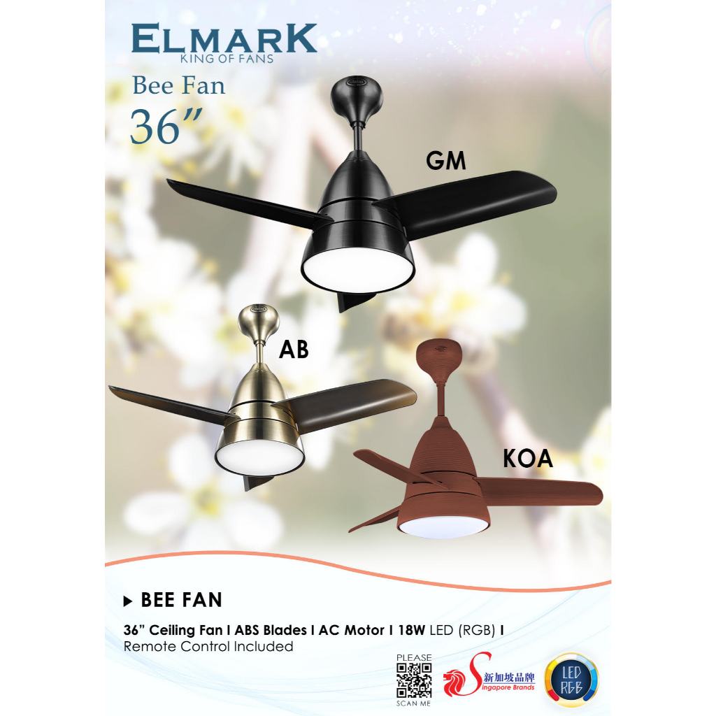 Elmaeiling Fan 36" Bee Fan | Shopee Malaysia