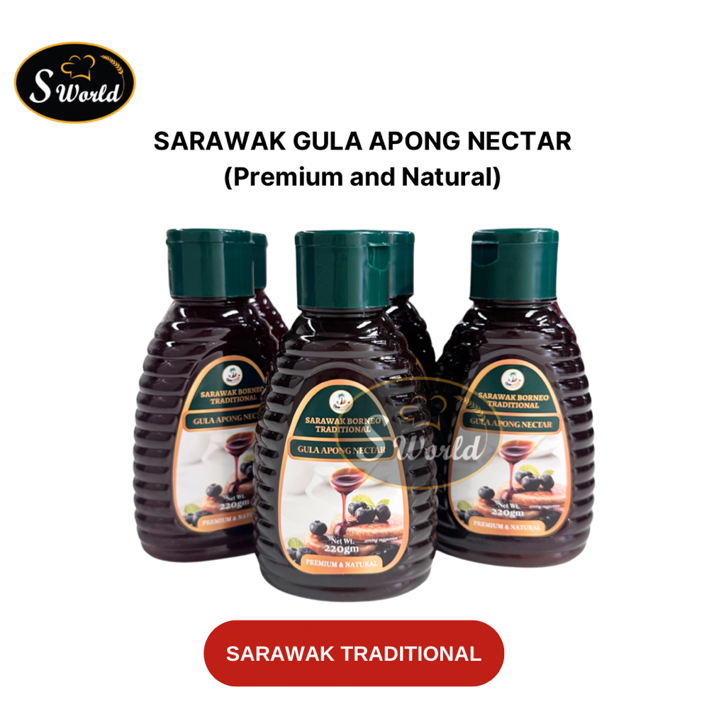 Sarawak Gula Apong Nectar 220g/ Palm Sugar (SARAWAK) Premium and Natural (LOW GI) | Shopee Malaysia