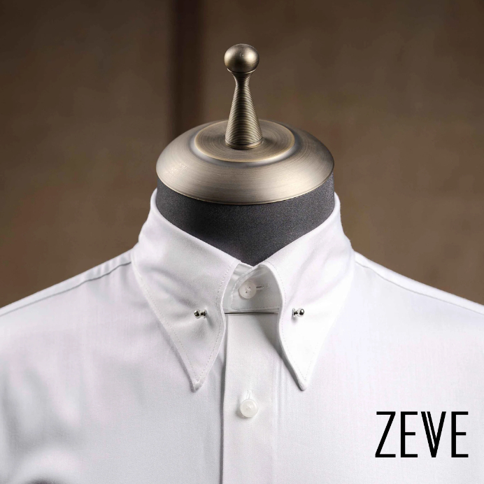 Formal Shirt - White Pinned-Collar | Shopee Malaysia