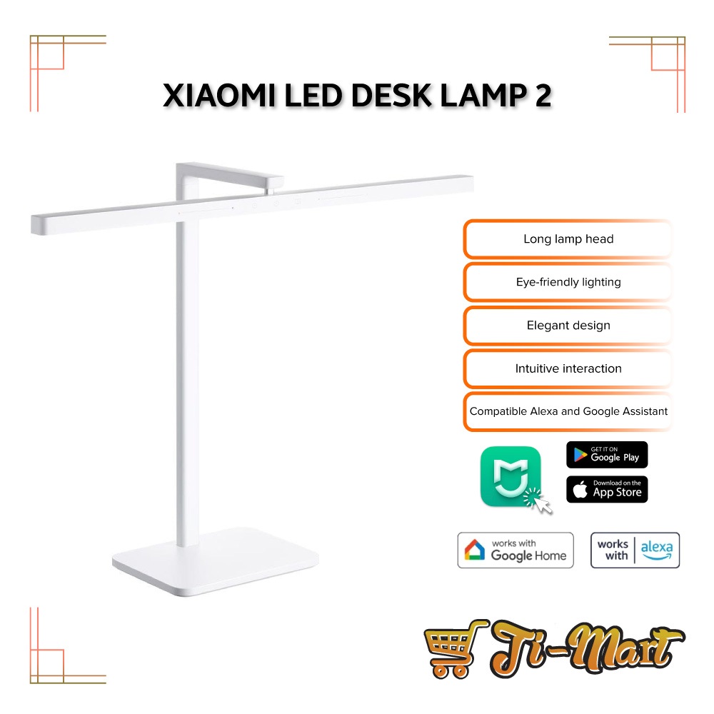 Xiaomi Mi LED Desk Lamp 2 / Desk Lamp Pro Smart Eye Protection Table ...