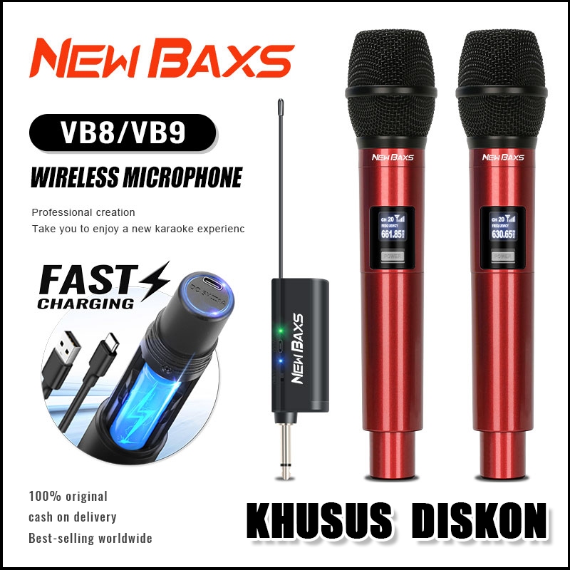 New Baxs [Type-C Interface] VB8 / VB9 Profesional Genggam Profesional ...