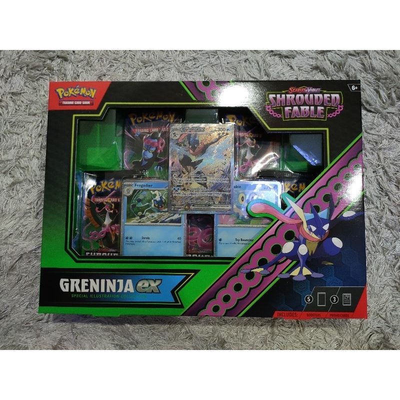 [Ready Stock] English Pokemon TCG - Shrouded Fable Greninja Kingdra Ex ...