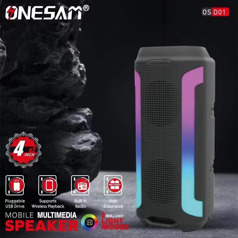 ONESAM OS-D01 TWS Wireless Bluetooth V5.3 Portable Speaker / Super Bass ...