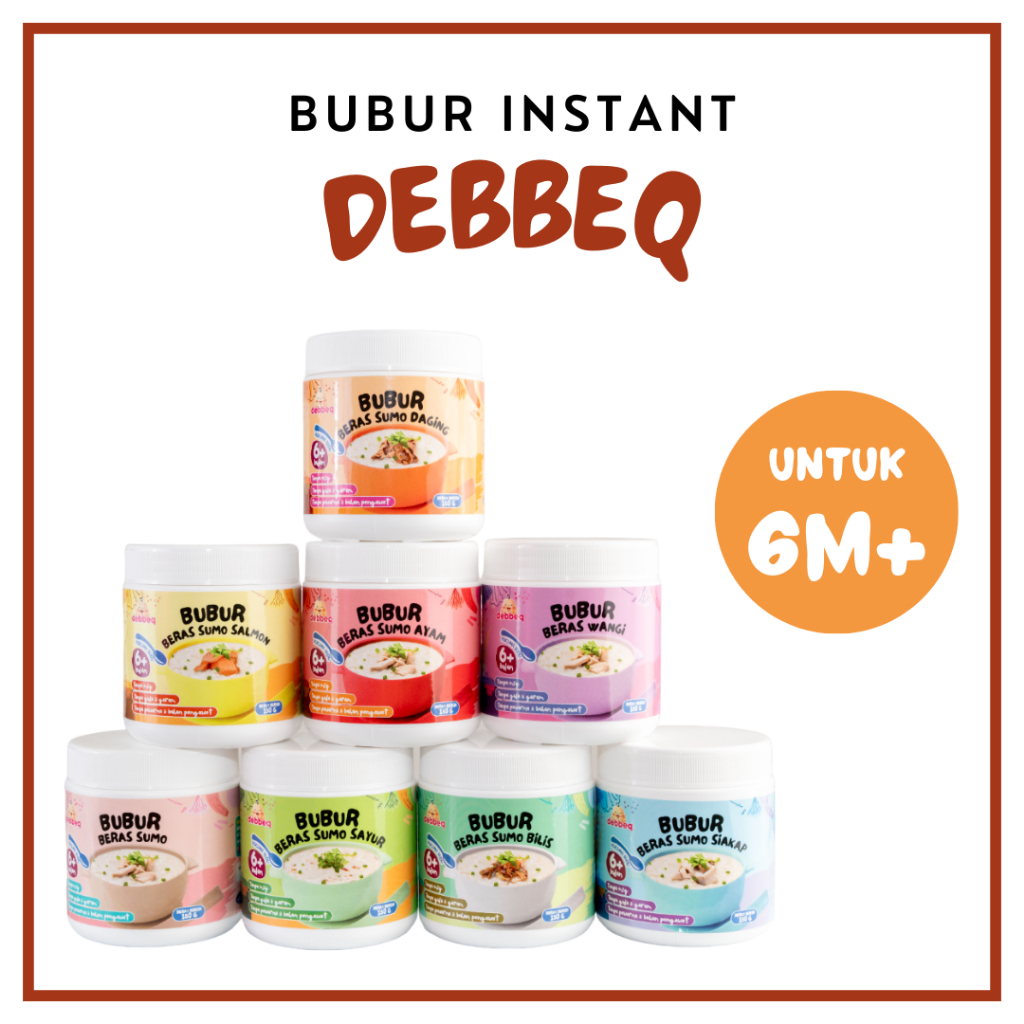 DEBBEQ Bubur Beras Instant Bayi | Shopee Malaysia