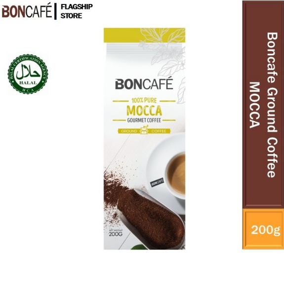 Boncafe Mocca Ground Coffee / Coffee Powder 200g | Shopee Malaysia