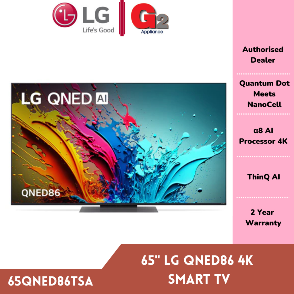 LG [Ready Stock] 65" QNED86 4K Smart TV 65QNED86TSA- LG Malaysia ...