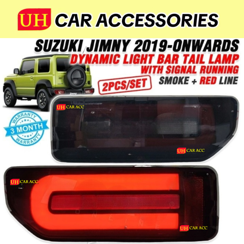 SUZUKI JIMNY 2019 - ONWARDS DYNAMIC LIGHT BAR TAIL LAMP WITH SIGNAL ...