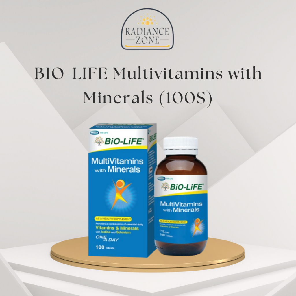 BIO-LIFE Multivitamins with Minerals 100's | 30's | Shopee Malaysia