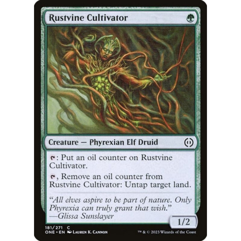 Magic the Gathering - Rustvine Cultivator (ONE) | Shopee Malaysia