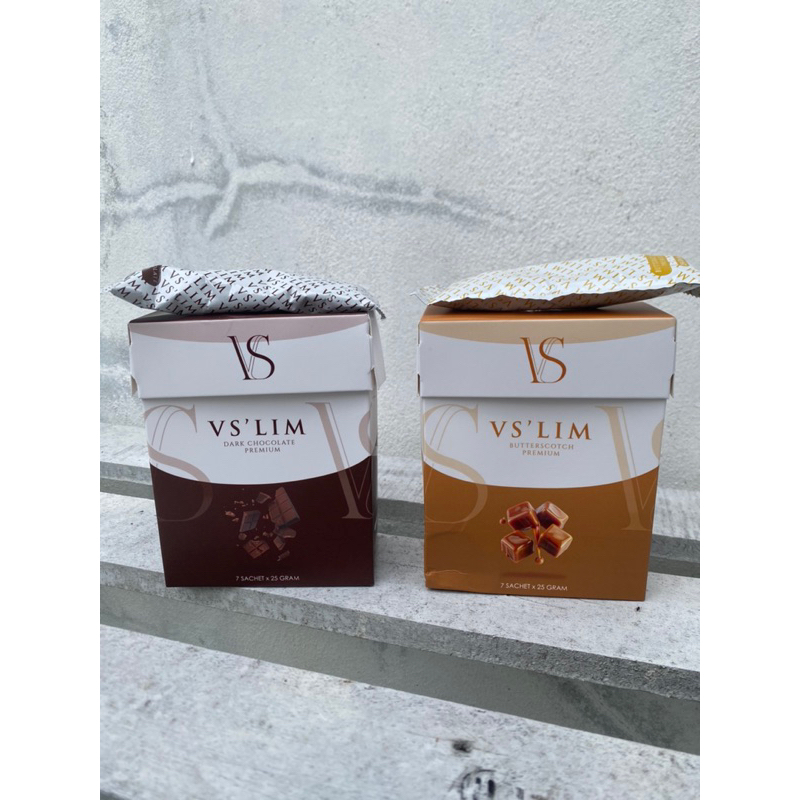 Vslim By Dyna Yusoff Minuman Chocolate And Butterscotch Shopee Malaysia