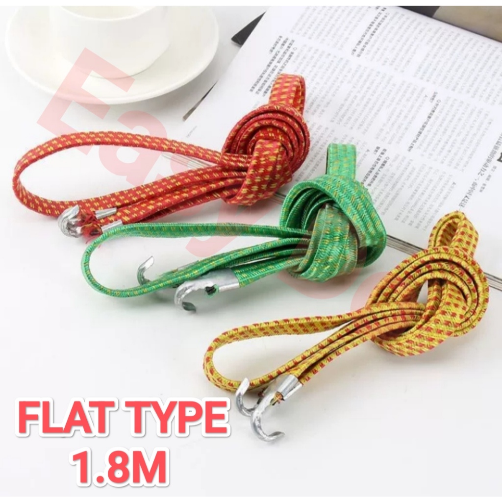 FLAT Multipurpose Rubber Band Bicycle / Luggage / Boxes / Rope Hook ...