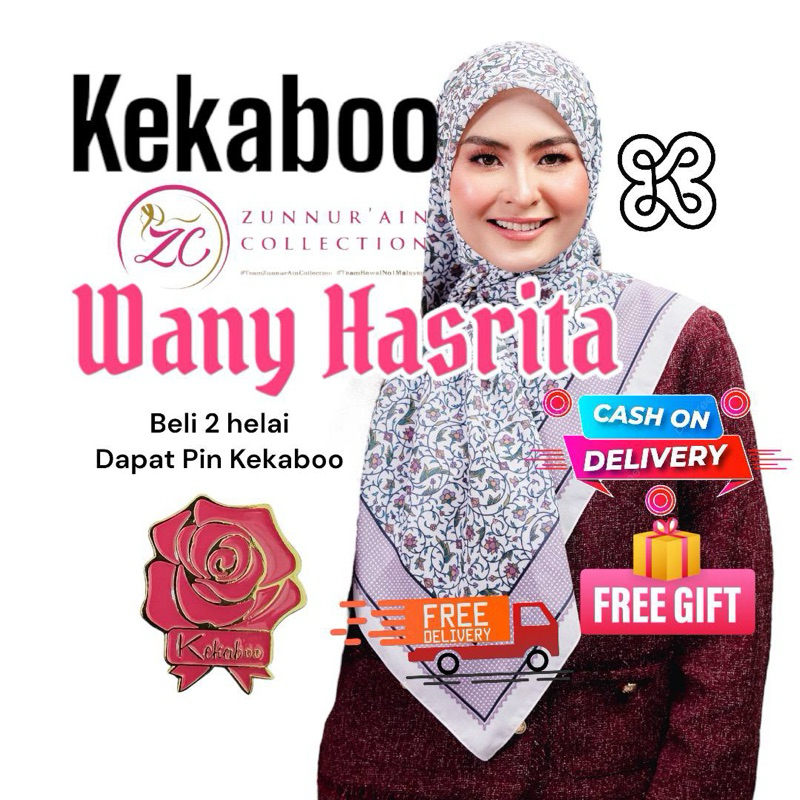 KEKABOO WANY HASRITA TUDUNG BAWAL PREMIUM COTTON #Kekaboo | Shopee Malaysia