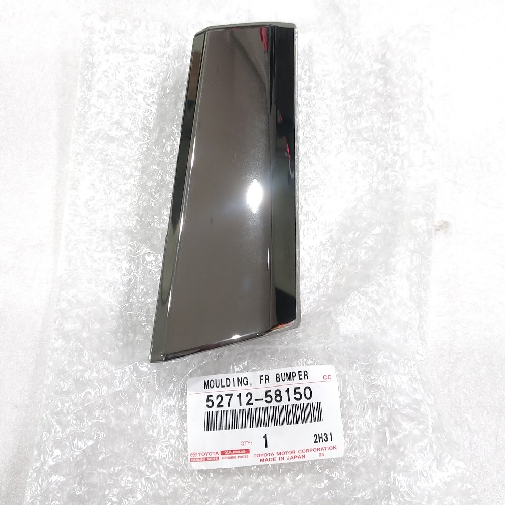 GENUINE TOYOTA VELLFIRE 2019 AGH30 GGH30 Z-SPEC FRONT BUMPER CHROME ...