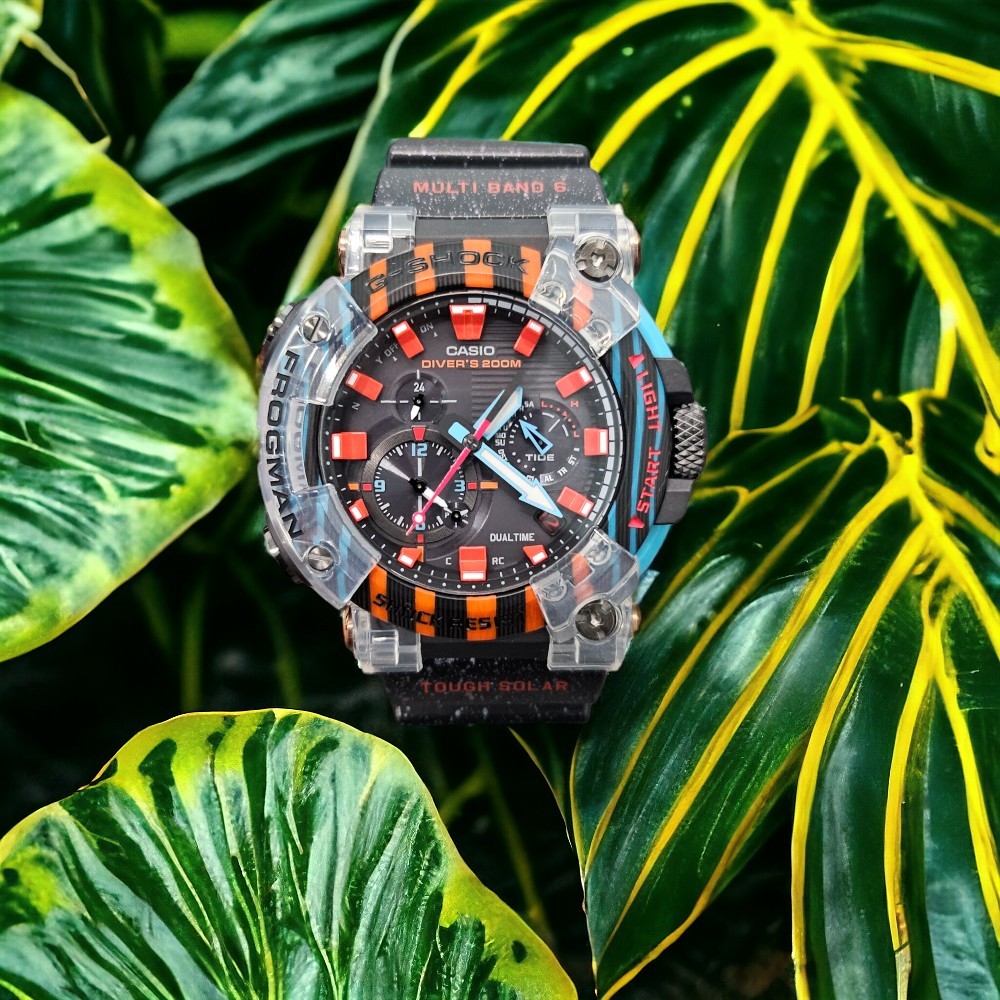 Casio G-Shock Frogman "30th Anniversary AMAZON POISON DART FROG" GWF ...
