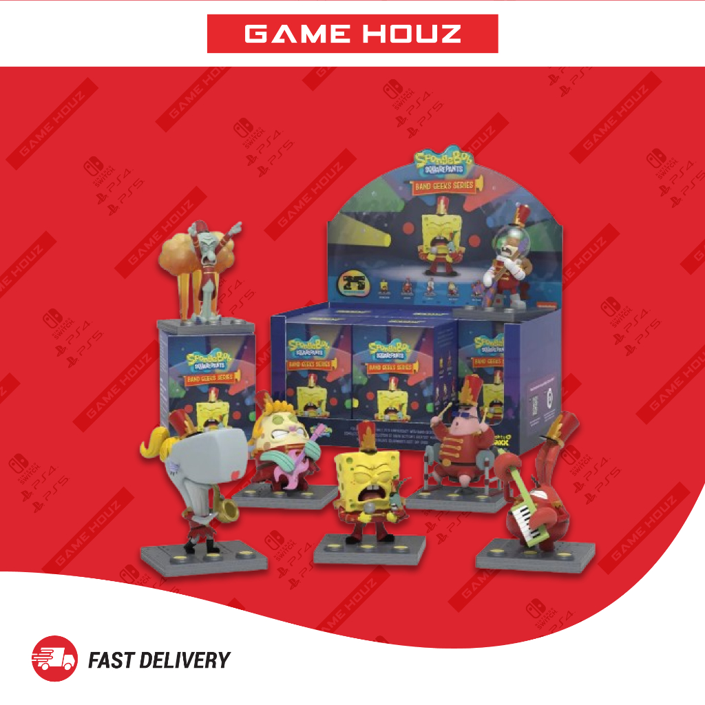 Mighty Jaxx's Spongebob Squrepants: Band Geeks Series Blind Box ...
