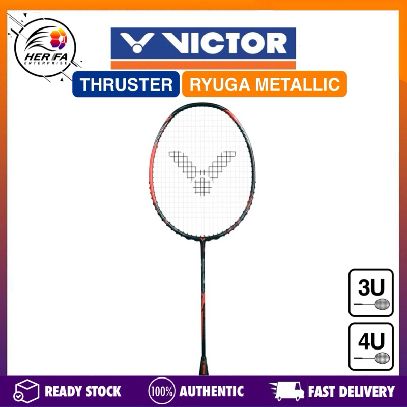 VICTOR Ryuga Metallic Professional Player Badminton Racket LEE ZII JIA ...