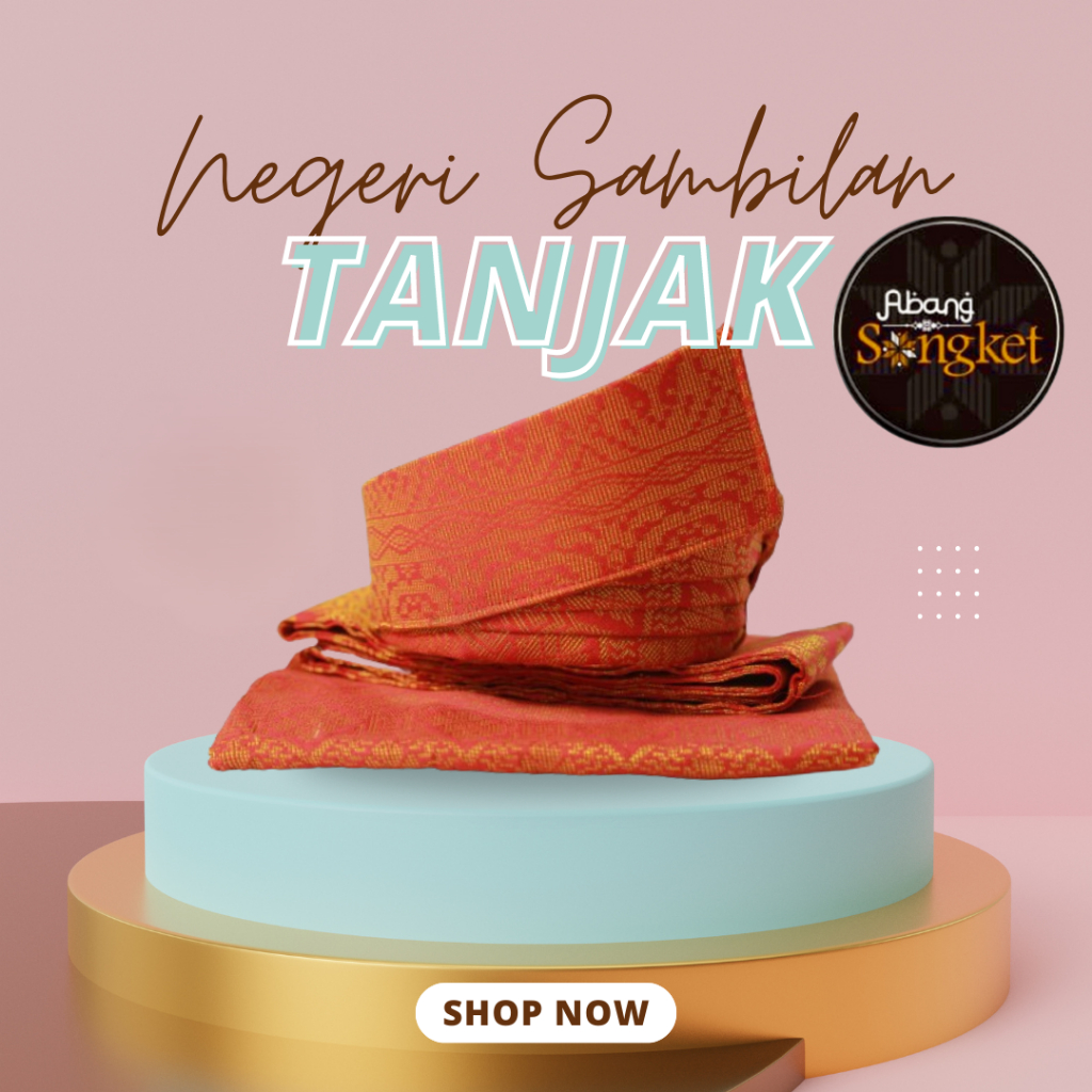 Tanjak-Set Negeri Sembilan | Kualiti Premium warna oren | Set Tanjak ...