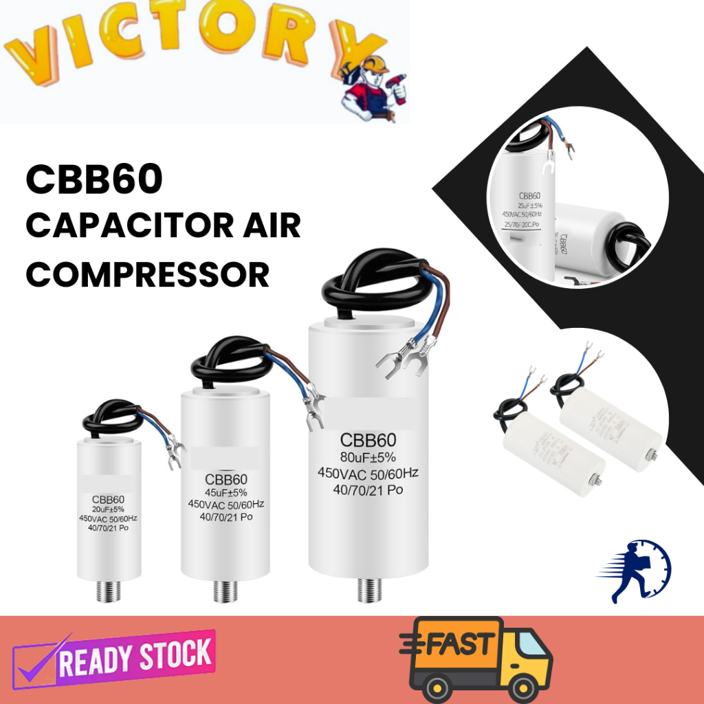 CBB60 capacitor Air compressor 8,10,12,14,16,18,20,25,30,35,40,45UF ...