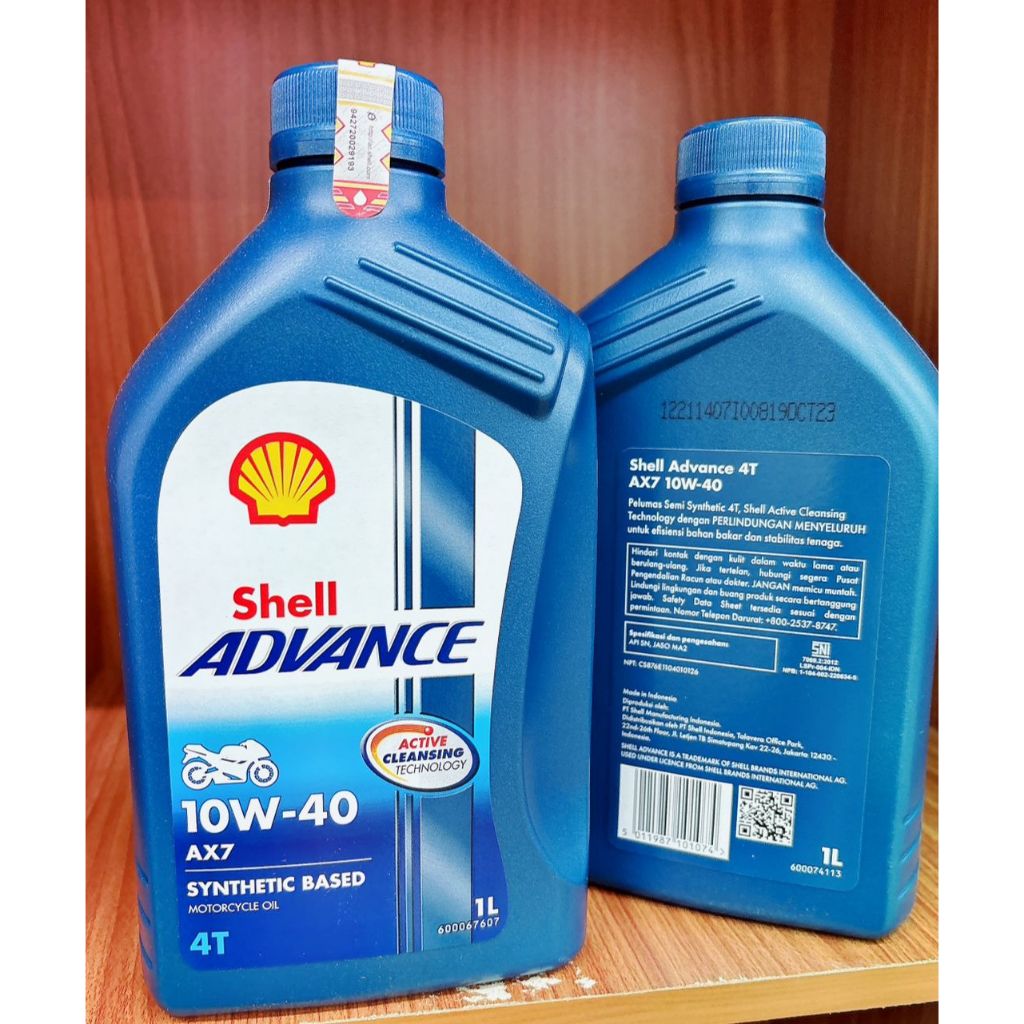 SHELL AX7 10W-40 4T SEMI SYNTH 1L [INDONESIA] | Shopee Malaysia