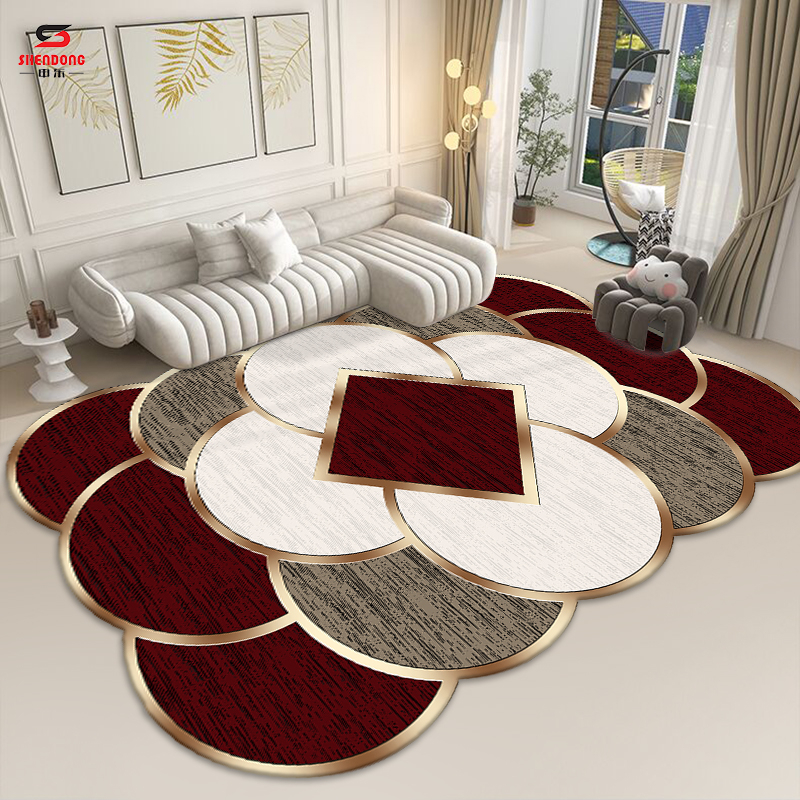 OFFER !! L (180*120cm)Crystal Velvet Carpet 5 D / Floor mat / Rugs ...
