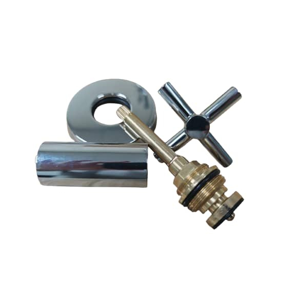Stopcock Long Cartridge Headwork 1/2" Quarter Turned Cartridge Spindle ...