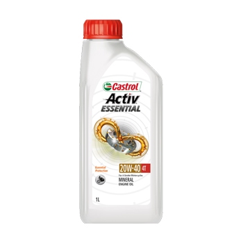 CASTROL ACTIV ESSENTIAL 4T 20W-40 1L | Shopee Malaysia