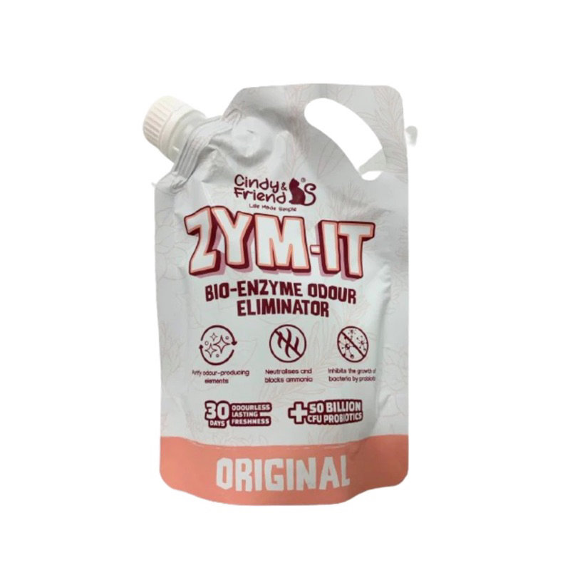 Cindy & Friends's Zym-it Bio-Enzyme Odour Eliminator 500g - Cat Care & Accessories Original ...