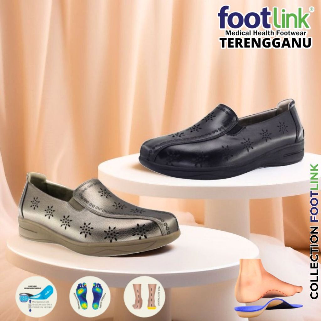 Footlink EV 6222 & EV 0222 Health Women Shoe | Shopee Malaysia