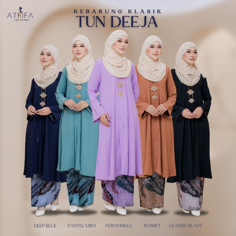 KEBARUNG KLASIK TUN DEEJA by Athifa Azzahrah - Kebarung labuh moden ...