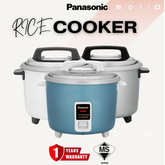 Panasonic Conventional Rice Cooker 1.0L/ 1.8L | Shopee Malaysia